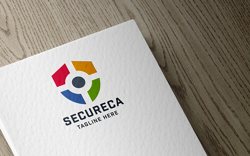 Professional Secure Center Logo template - TemplateMonster