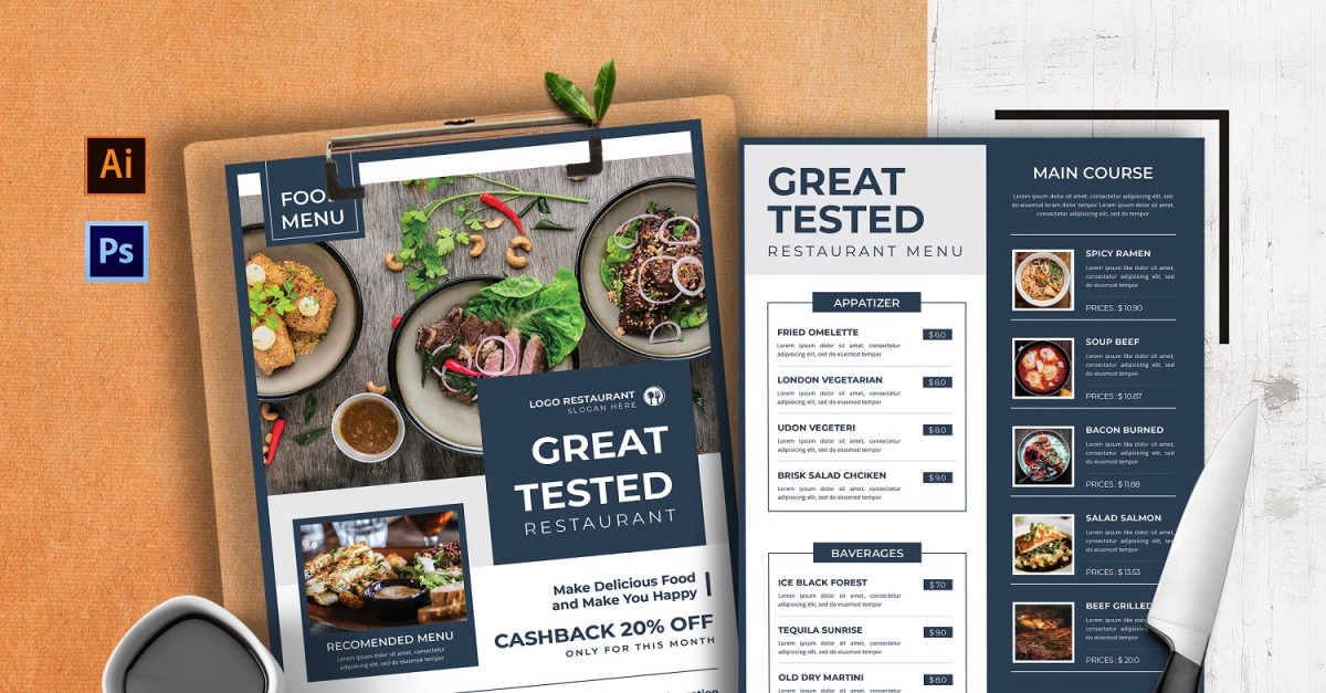 Great Tested Menu Food Menu #184262 - TemplateMonster