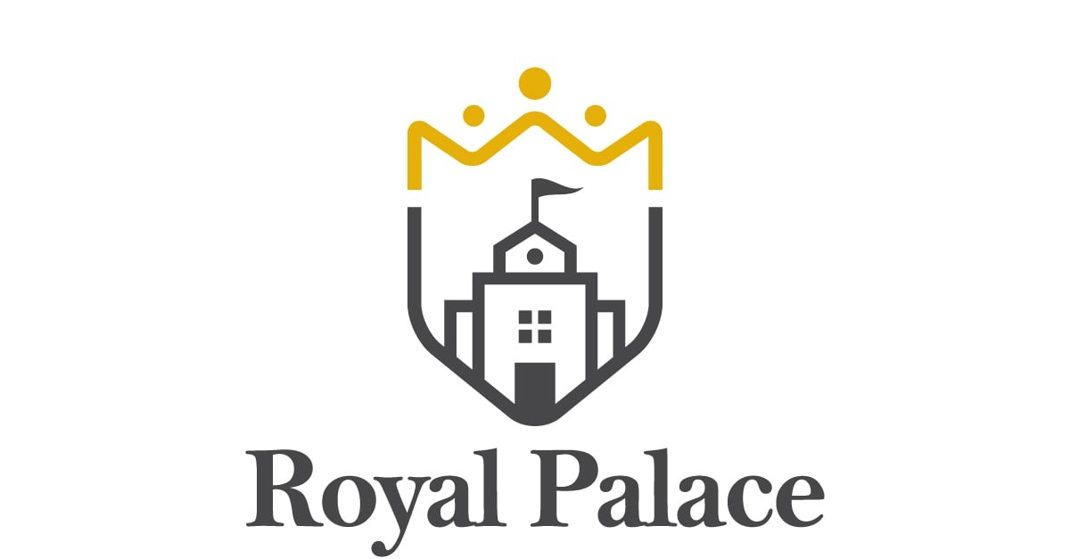Modelo de logotipo do Palácio Real #184785 - TemplateMonster