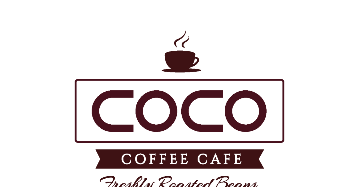 Plantilla de logotipo de COCO Coffee Cafe - TemplateMonster
