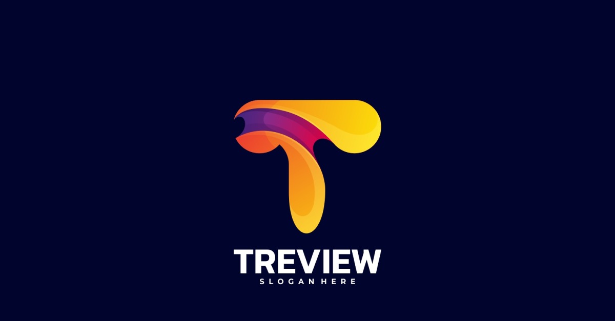 Letter T Gradient Colorful Logo #186339 - TemplateMonster