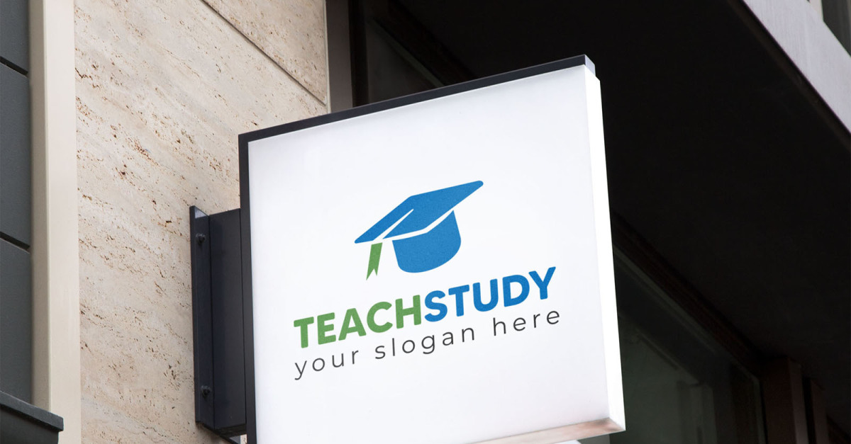 Teach Study Logo Design Template #188392 - TemplateMonster