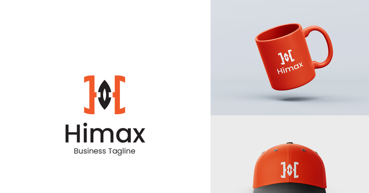 H Letter Himax Logo Design Template #188689 - TemplateMonster