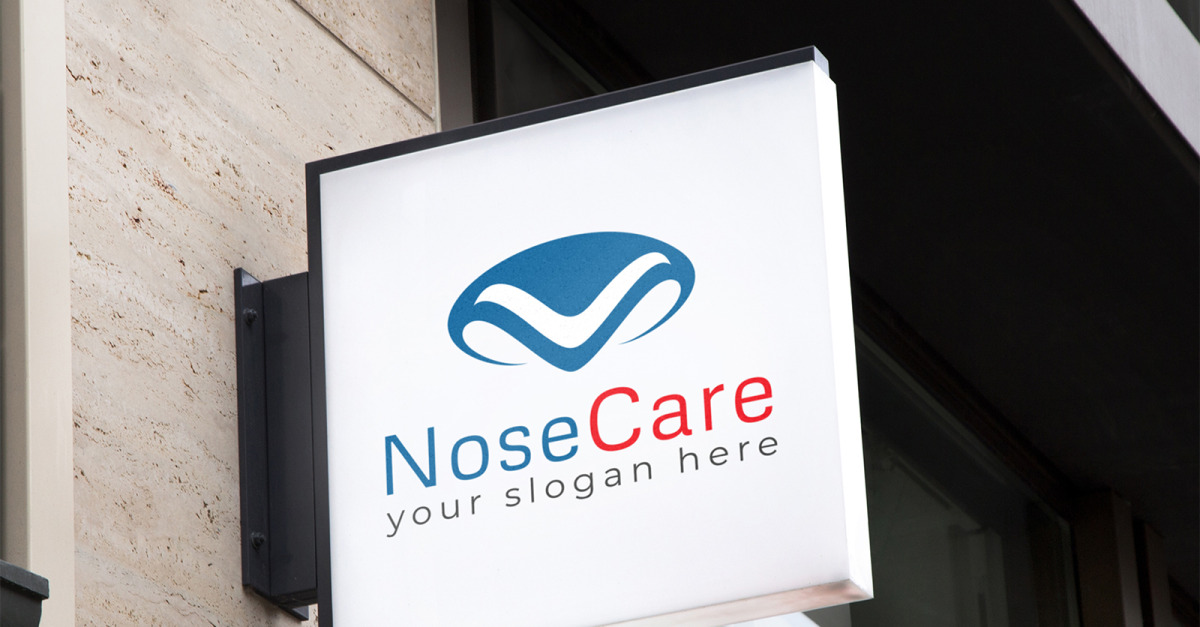 Nose Care Logo Design Template #188649 - TemplateMonster