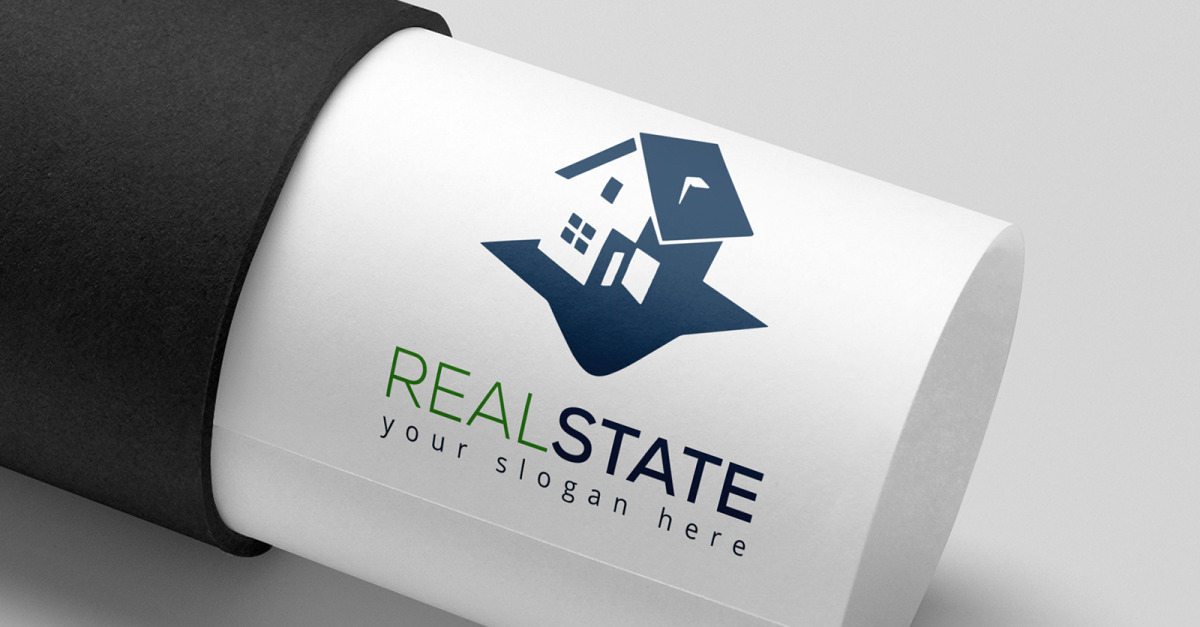 Real State Logo Design Template #188621 - TemplateMonster