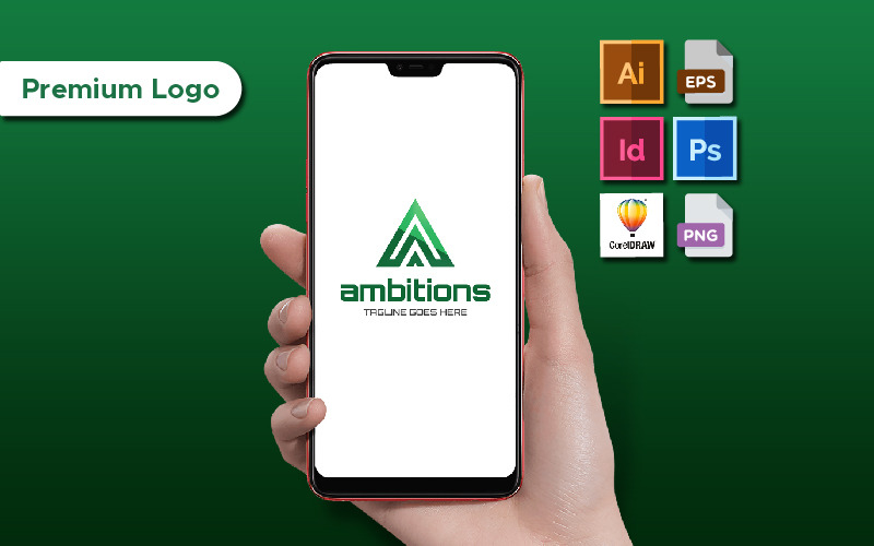 A Letter Logo Template | Perfect For Any Kind Of Business And Personal Use