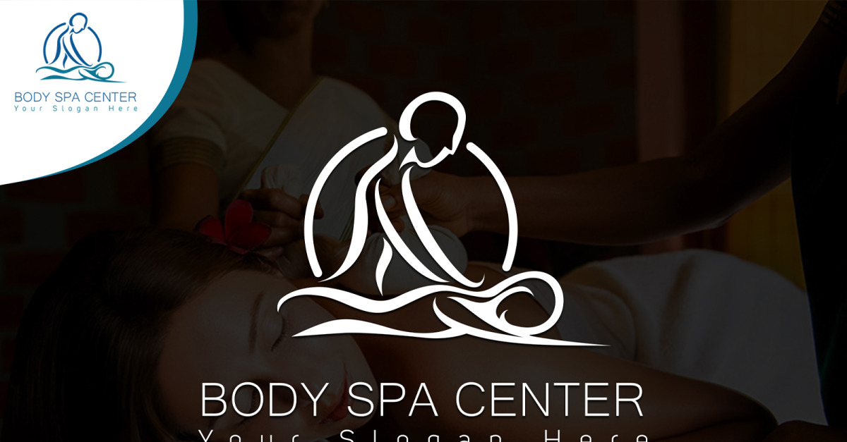 Body SPA Center Logo Design Template - TemplateMonster