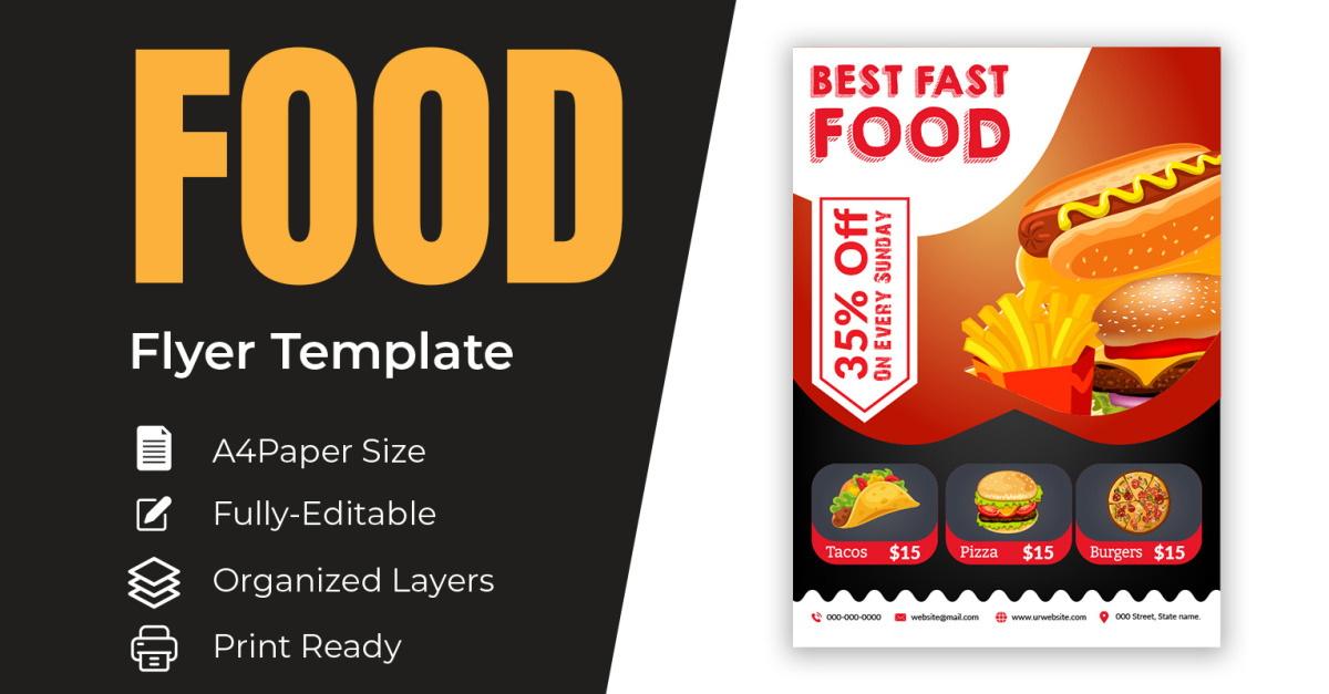 Junk Food Marketing Material Ads Presentation Templates