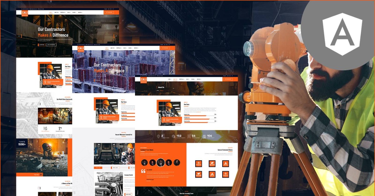 Plantilla JS Angular de Construcción y Desarrollo de Cali