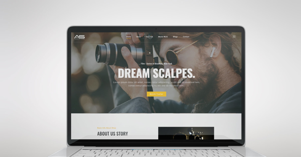 Shuvo | Film & Movies HTML5 Landing Page Template