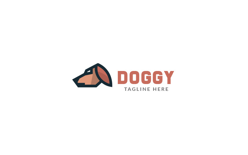 Doggy Logo Design Template #190880 - TemplateMonster