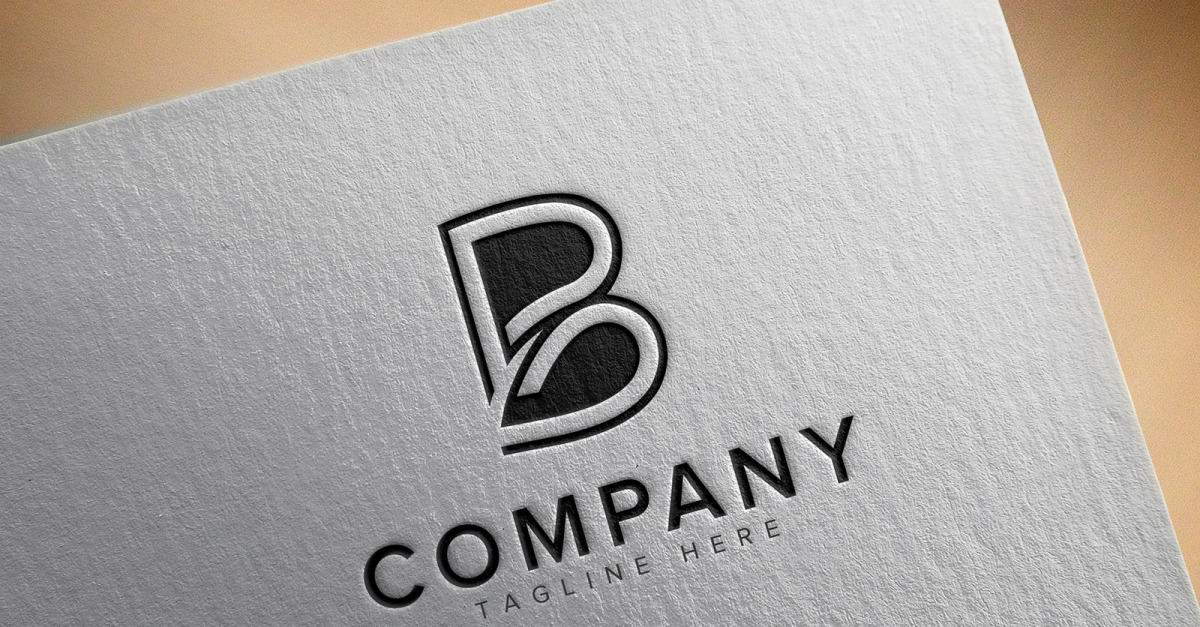 B Harfi Logo Tasarım Vektör Şablonu #191672 - TemplateMonster