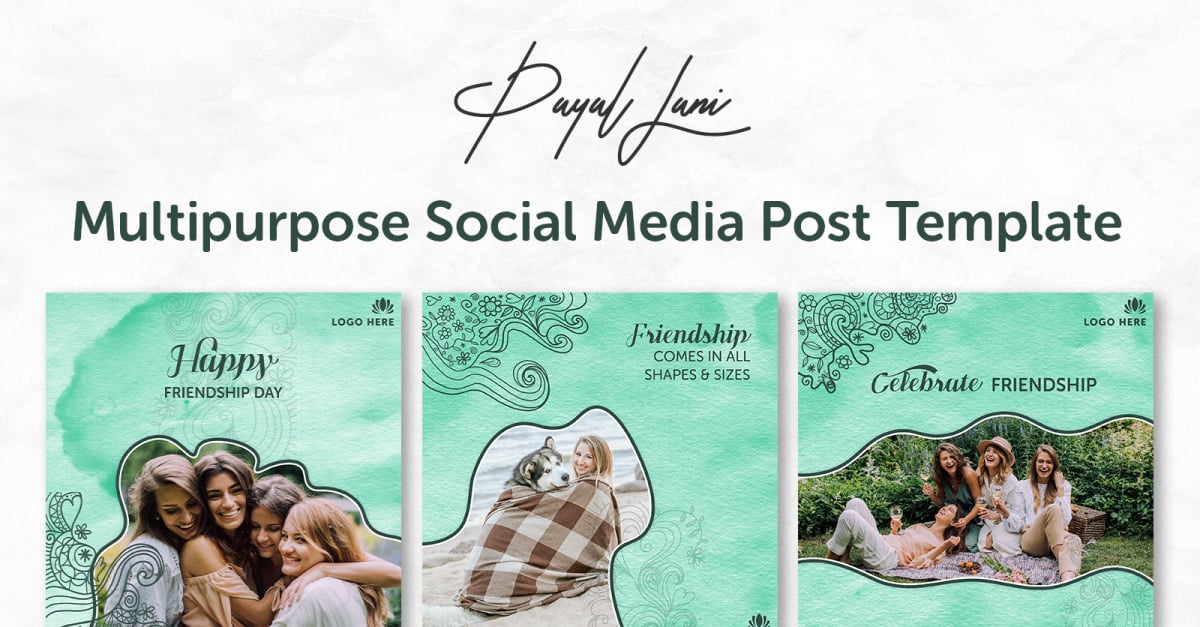 Multipurpose Social Media Post Template - TemplateMonster