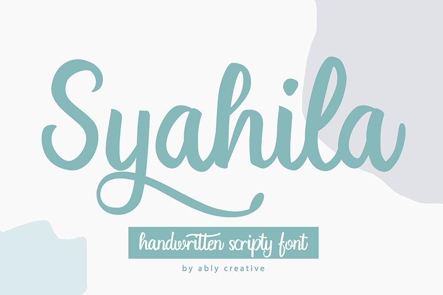 Syahila Perfect Calligraphy Font #192804 - TemplateMonster