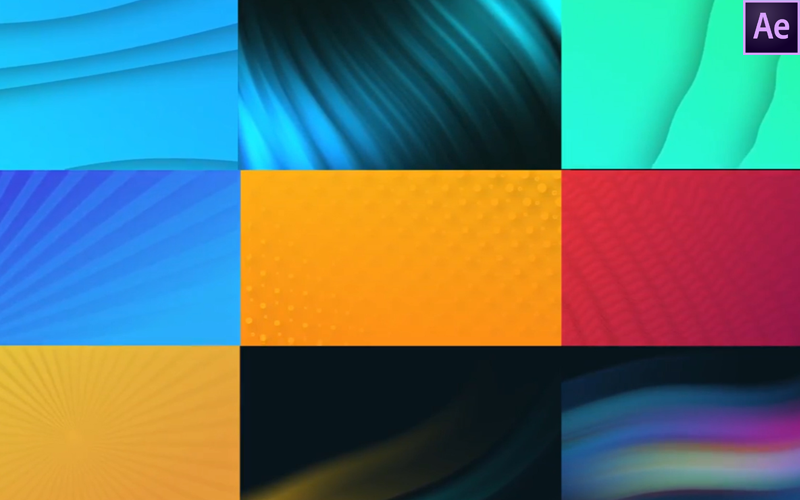 Creative Animated Backgrounds - After Effects Template