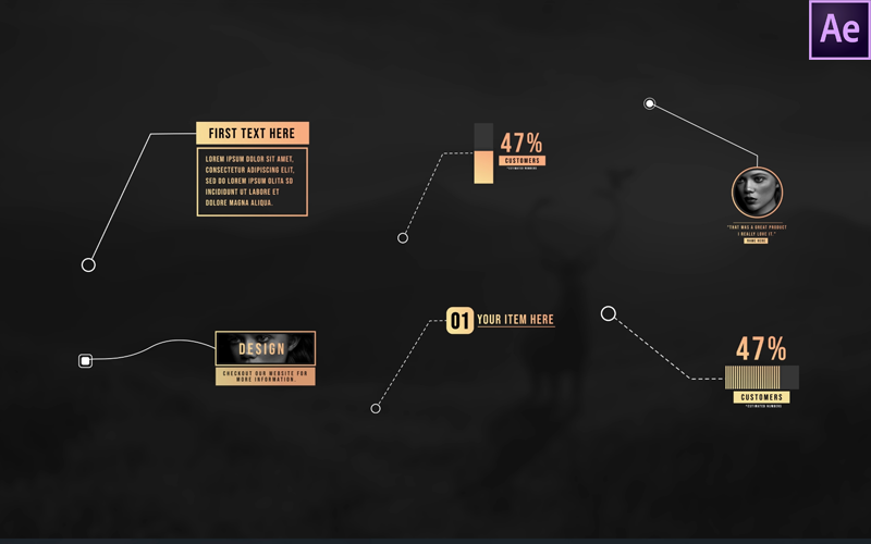 Unique Callout Toolkit V2 - After Effects Template