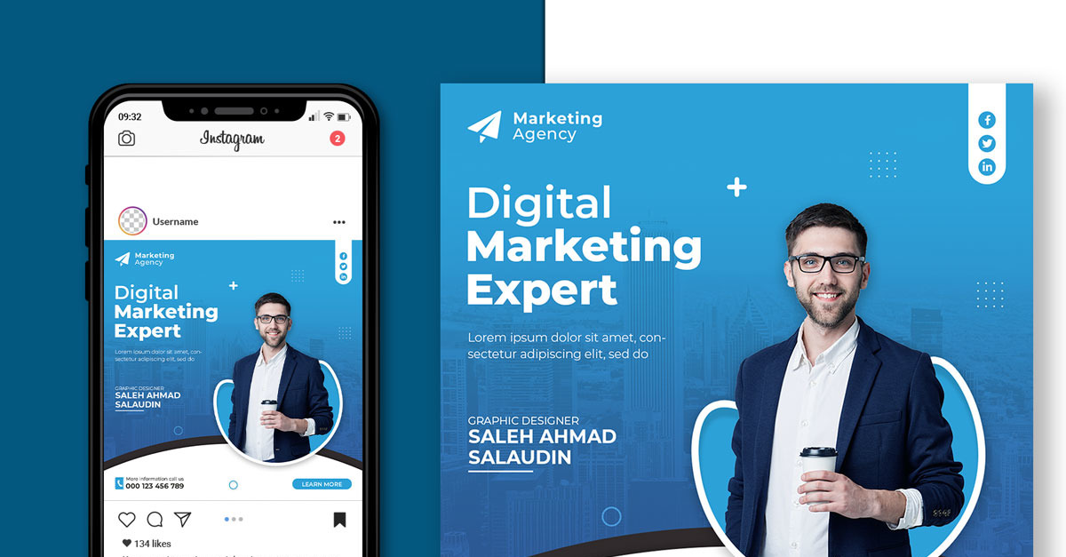 Digital Marketing Promotion Social Media Banner Templates