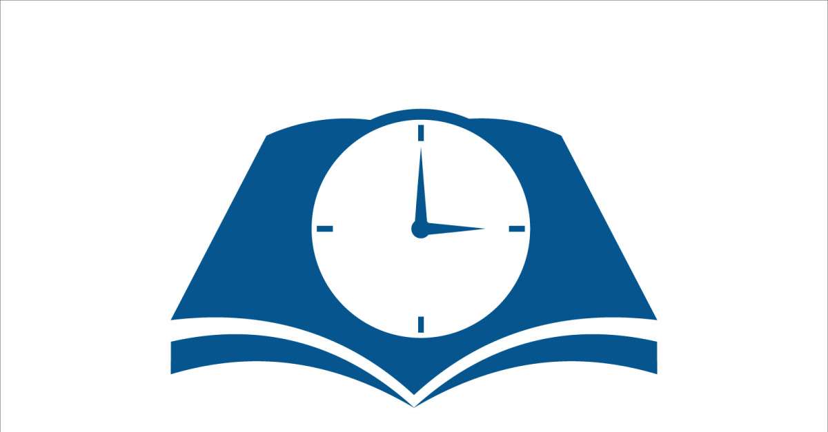 Simple book timer vector template #195473 - TemplateMonster