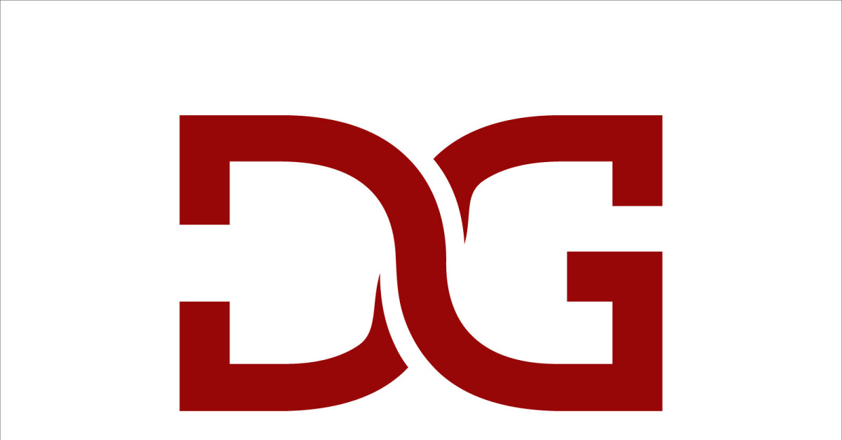 Letter DG vector template #195655 - TemplateMonster
