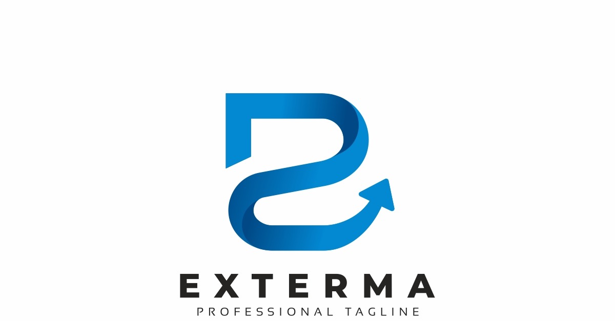 Modelo de logotipo Exterma E Letter #196315 - TemplateMonster