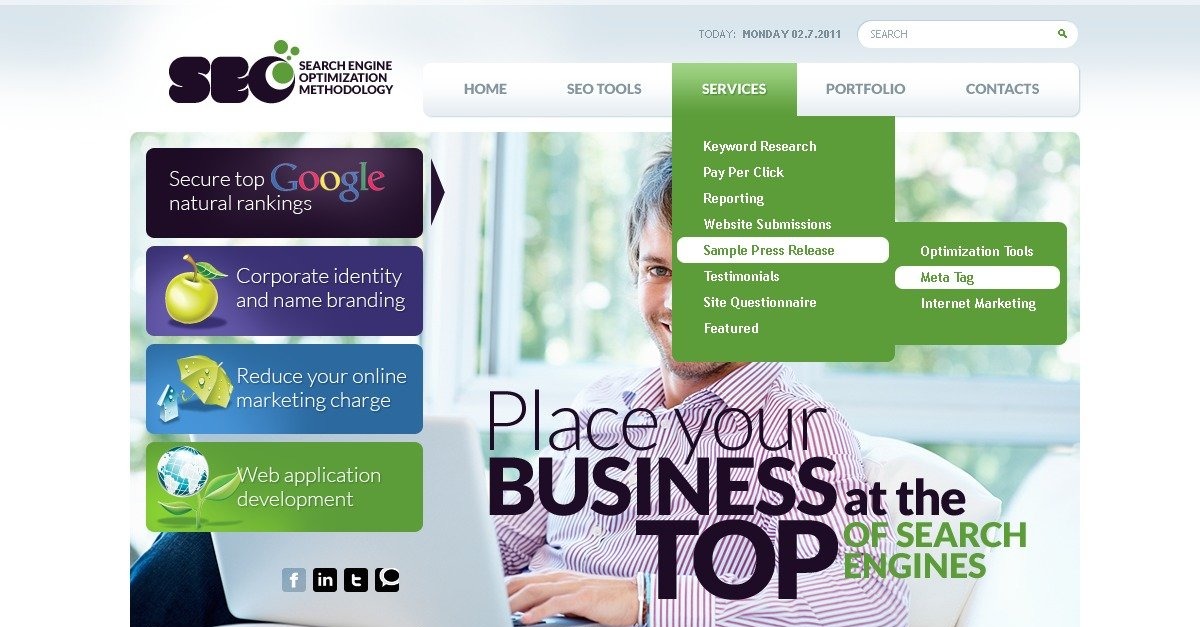 Free Creative SEO Website WordPress Theme - TemplateMonster