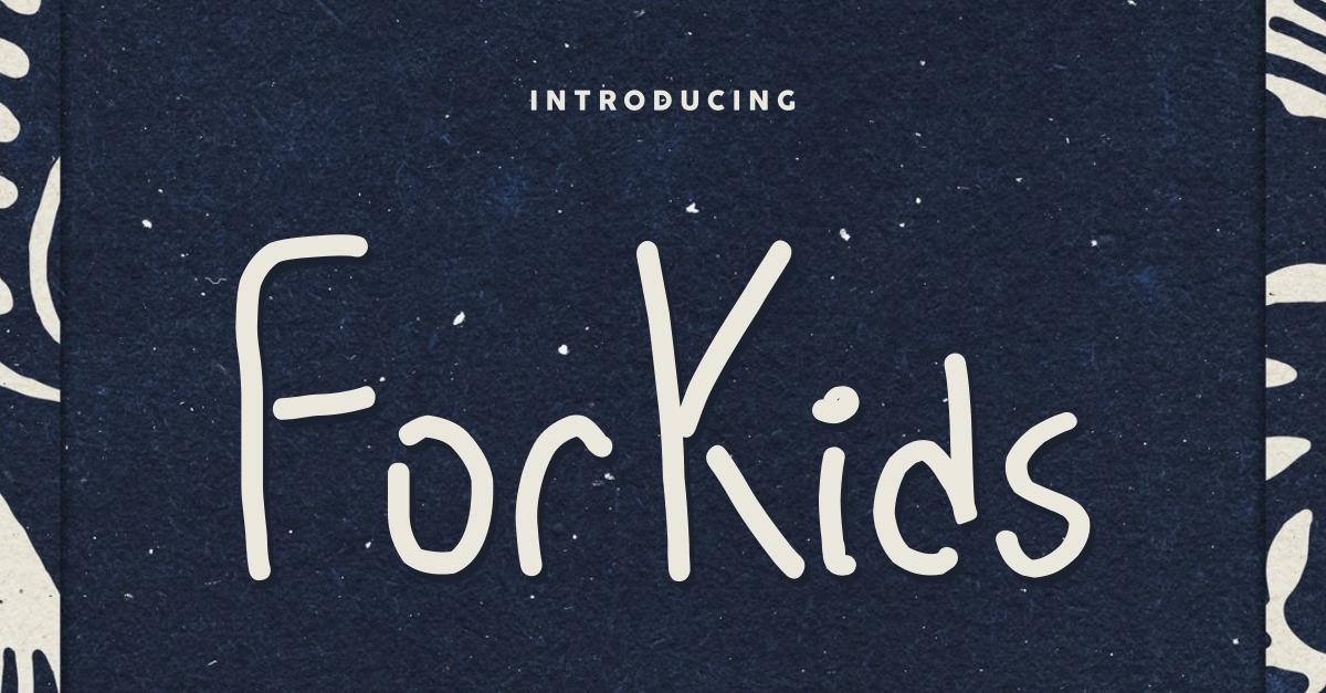 For Kids Comic Handwriting Font #199477 - TemplateMonster