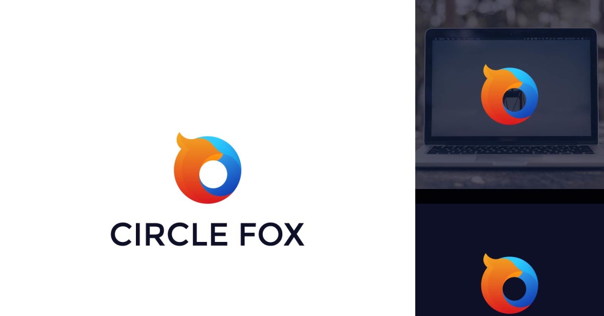 Circle Fox – Logo Template #200340 - TemplateMonster