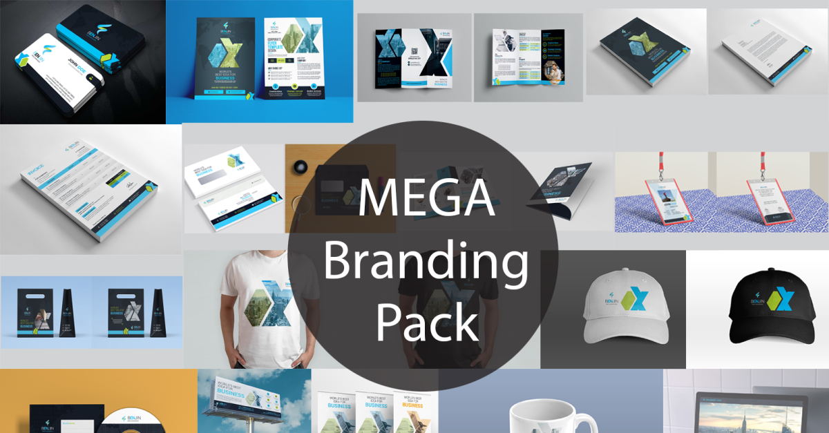 MEGA Branding Pack Template #200413 - TemplateMonster