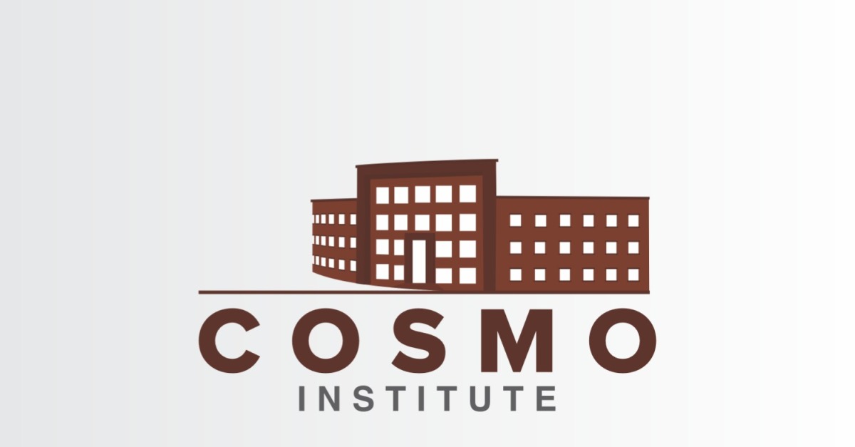 Modelo de design de logotipo do Cosmo Institute