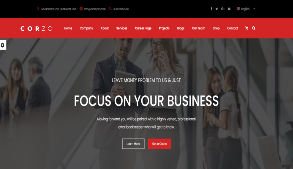 Corzo | Consulting Finance-Multipurpose Premium HTML5 Website Template