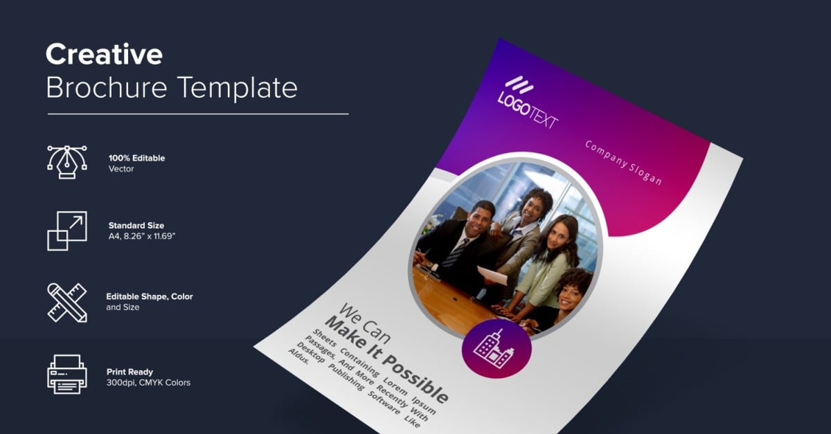 Biasness Creative Brochure Design Template