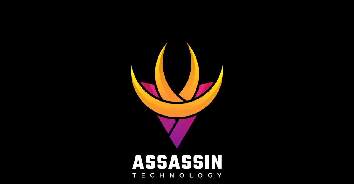 Assassin Gradient Colorful Logo #202800 - TemplateMonster