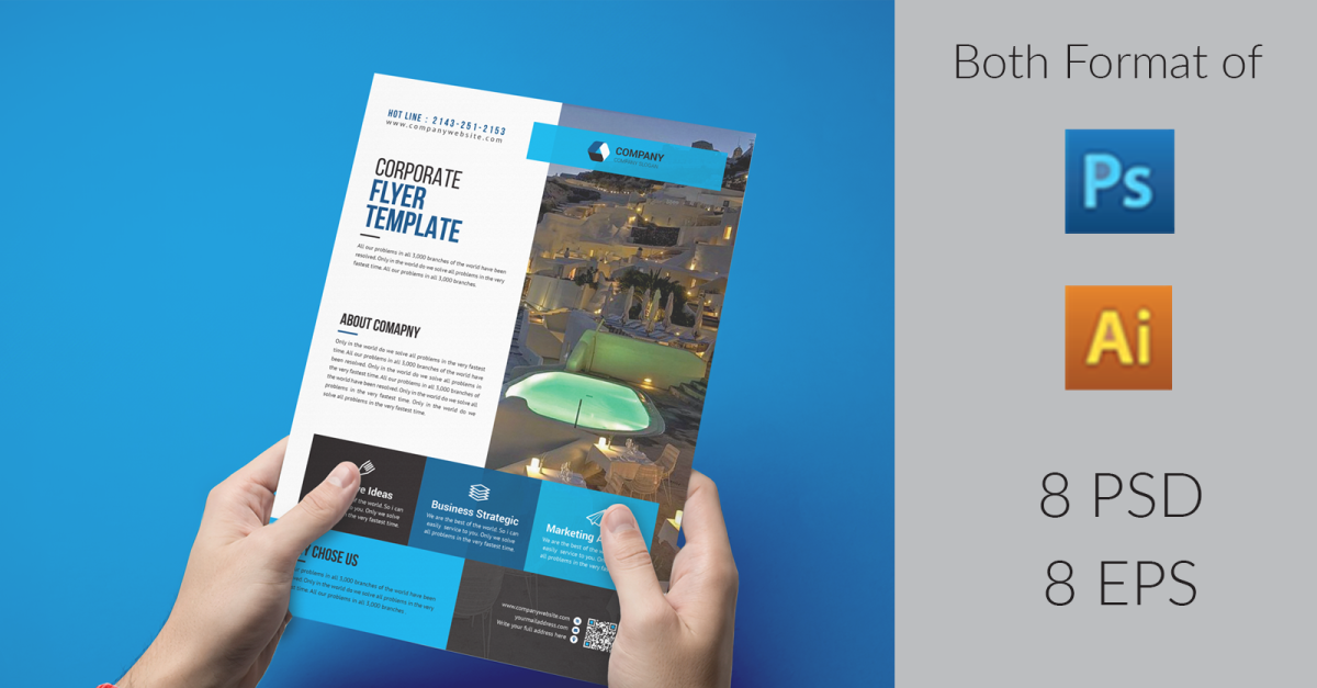 Business Tour Flyer template #202863 - TemplateMonster
