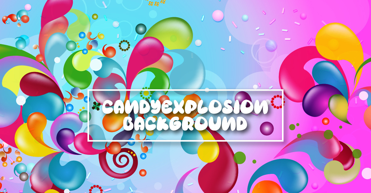 Candy explosion Background - Color Background