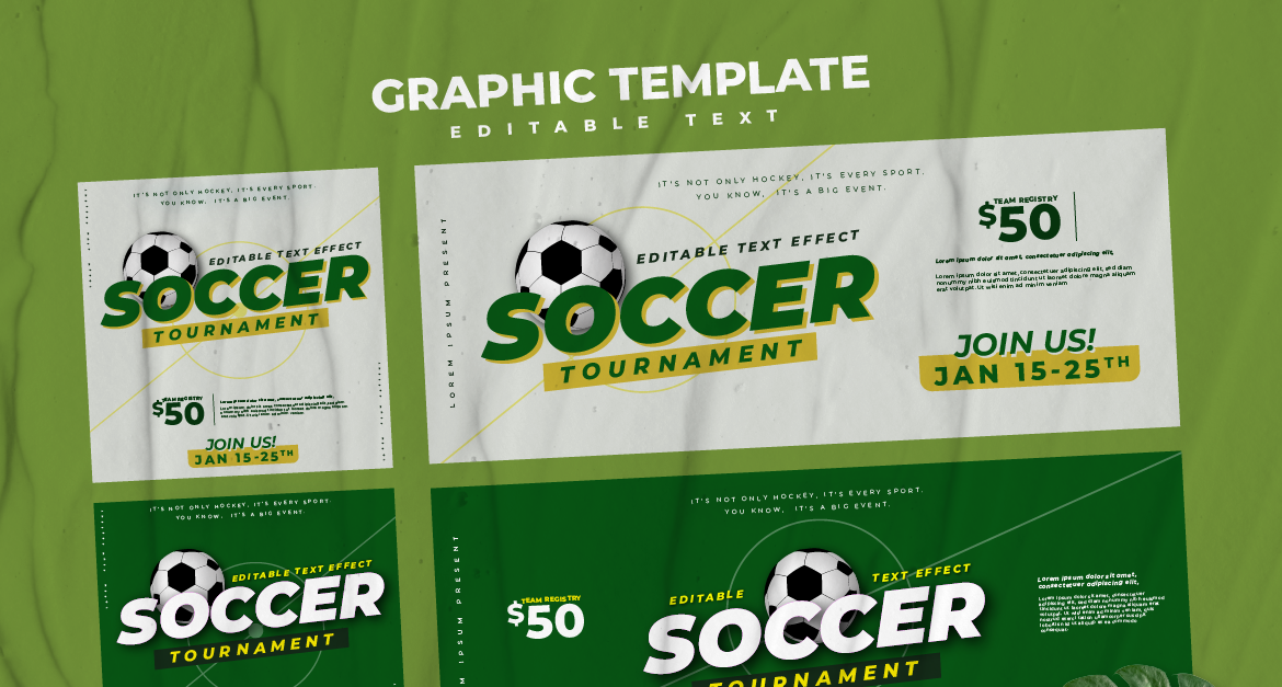 Sport Event Banner Design Vol 1 #203154 - TemplateMonster