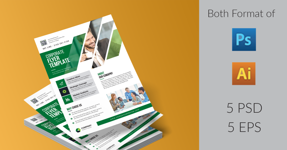 CFT Business Flyer Template #205232 - TemplateMonster