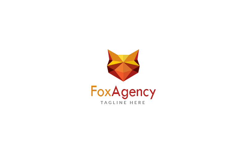 Fox Agency Logo Design Template #205204 - TemplateMonster