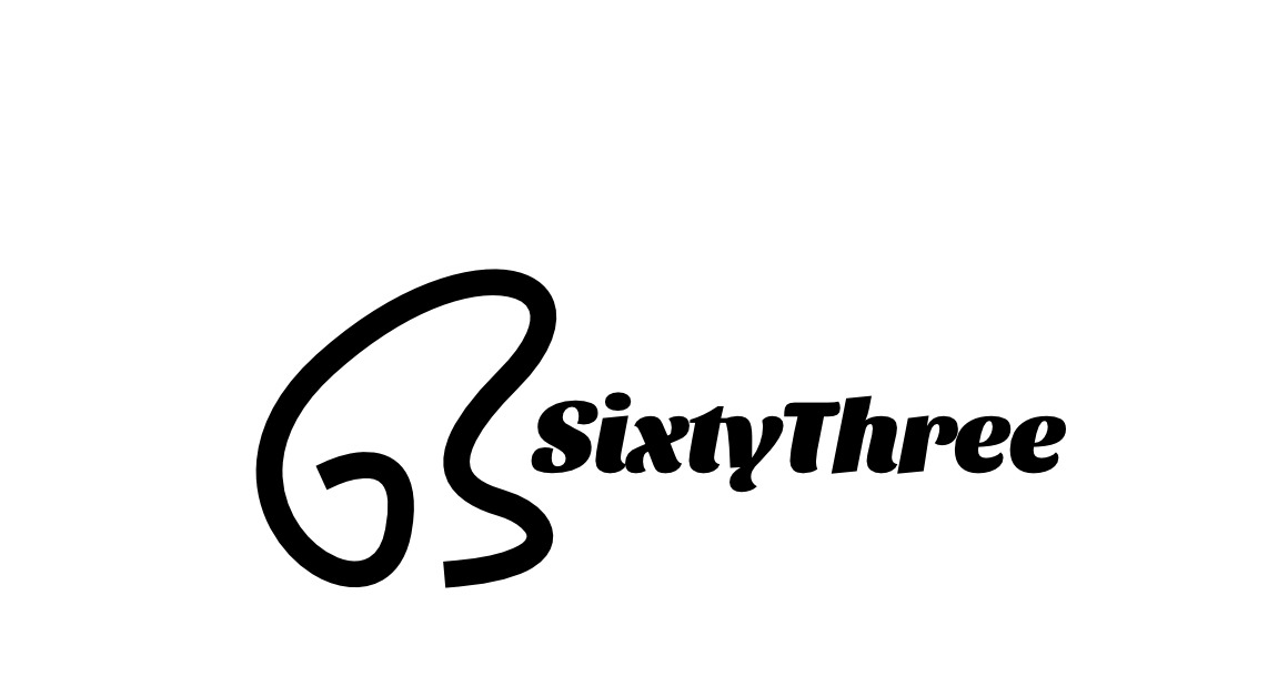 Sixty Three Number Line Logo #205433 - TemplateMonster