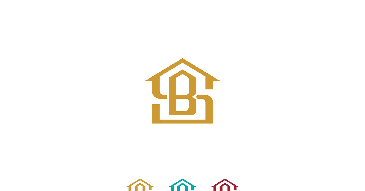 Letter SB Home Logo Design #205747 - TemplateMonster