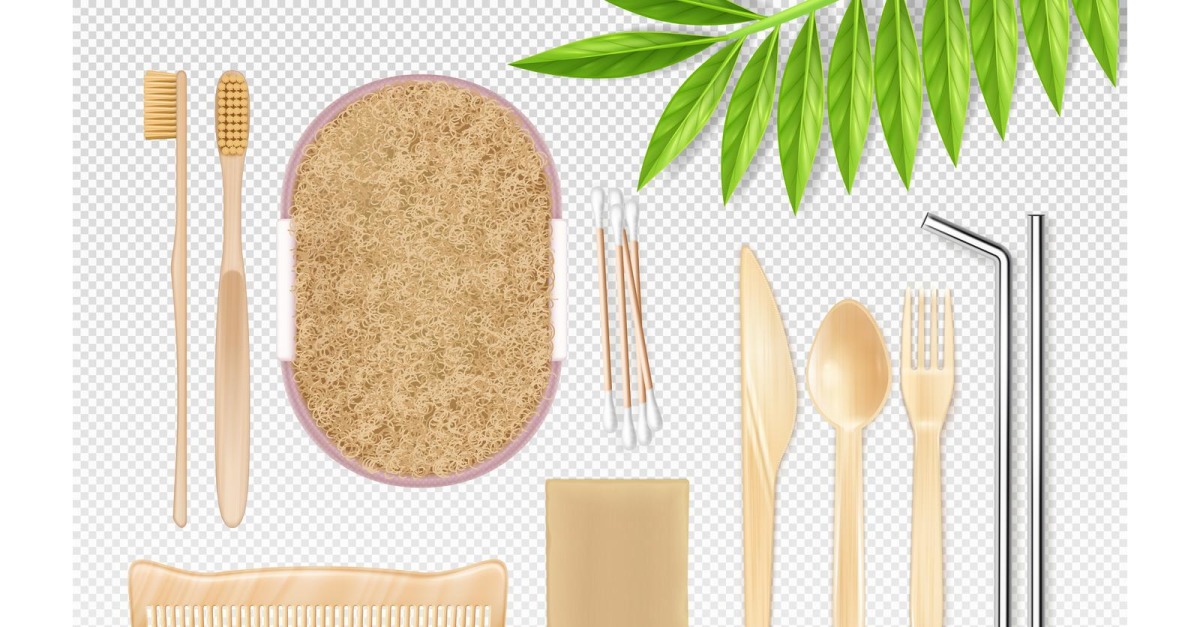 Eco Hygiene Realistic Transparent Vector Illustration Concept