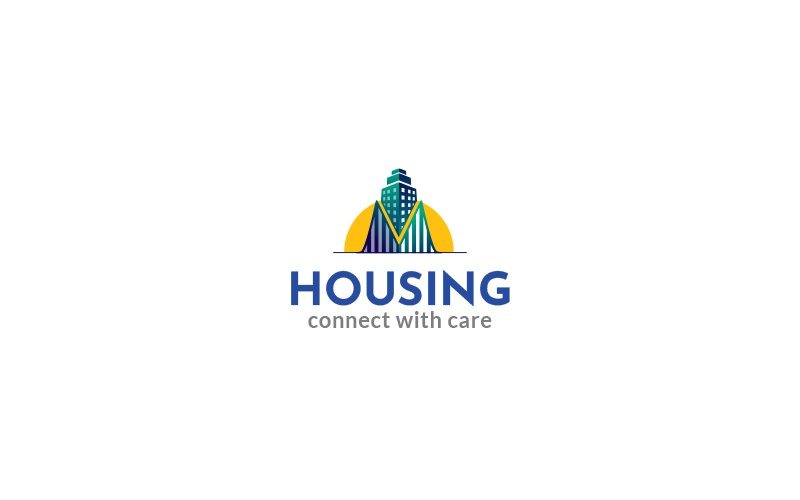 Housing Logo Design Template #207259 - TemplateMonster