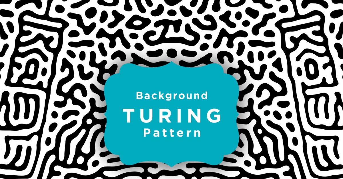 Seamless Turing Pattern Complex Fluid Turing Background Template
