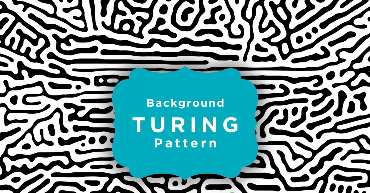 Turing Seamless Pattern Wallpaper Template - TemplateMonster