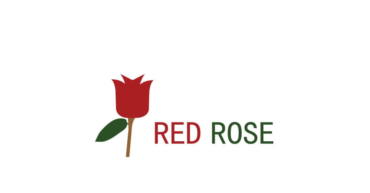Red Rose Flower logo template #207952 - TemplateMonster