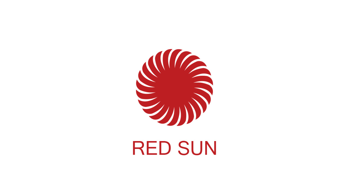 Red Sun - Iconic Logo Template #207954 - TemplateMonster