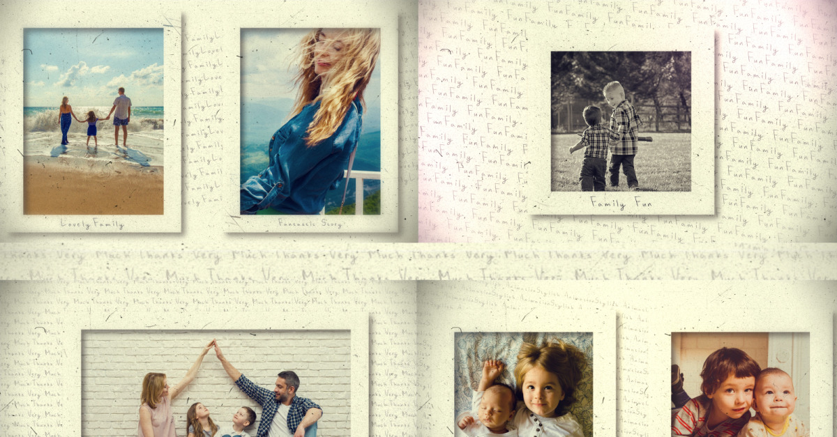Creative Photo Gallery After Effects Templates
