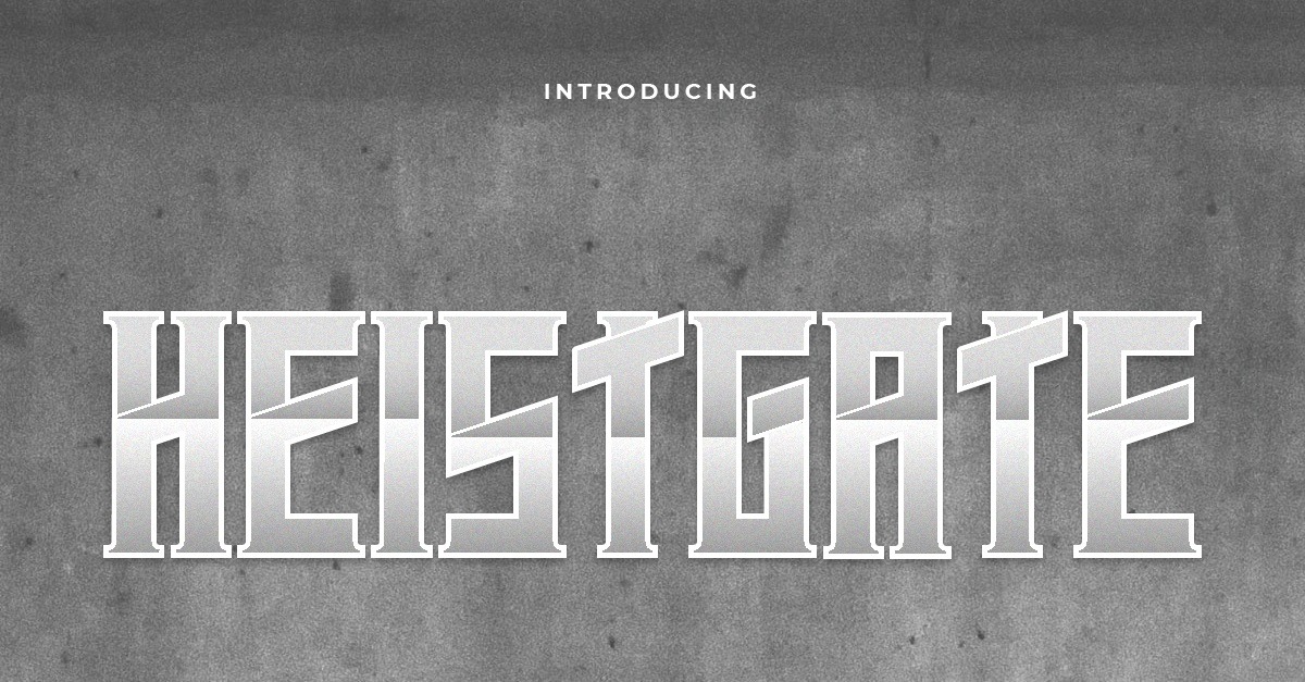 Heistgate Sans Serif Display Font #208415 - TemplateMonster