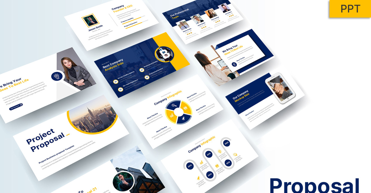 Project Proposal Business Presentation Template