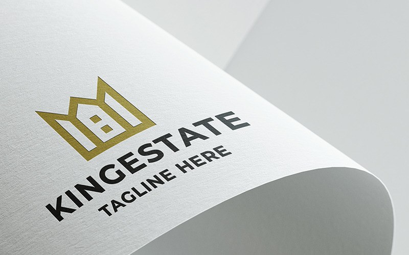 King Real Estate Company Logo #209721 - TemplateMonster