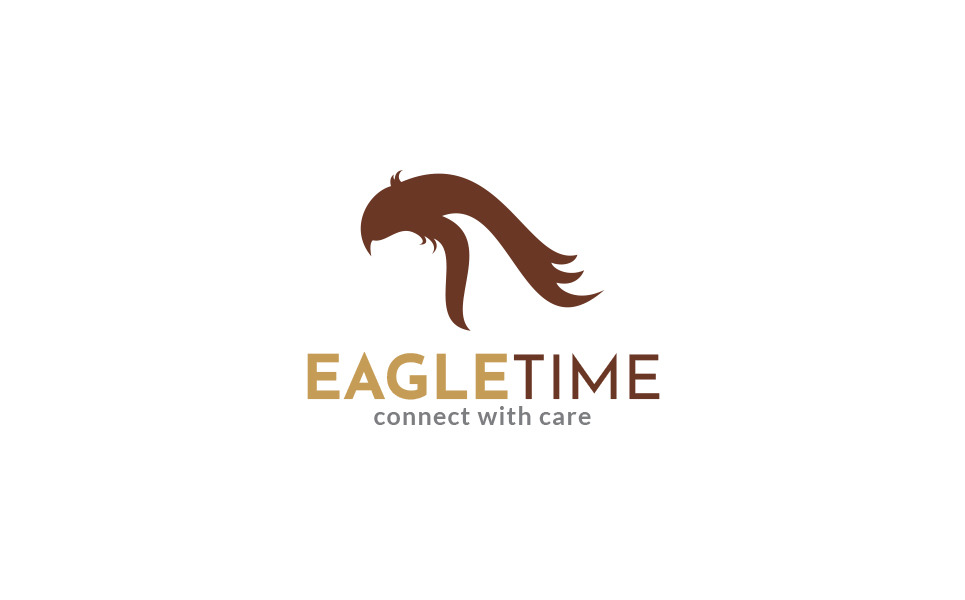 Eagle Time Logo Design Template #210832 - TemplateMonster